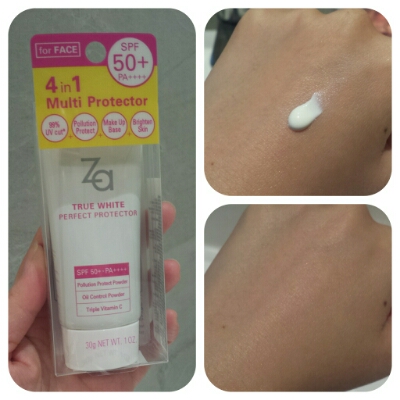 Za True White Perfect Protector SPF50+ PA++++ - Bellyrubz Beauty