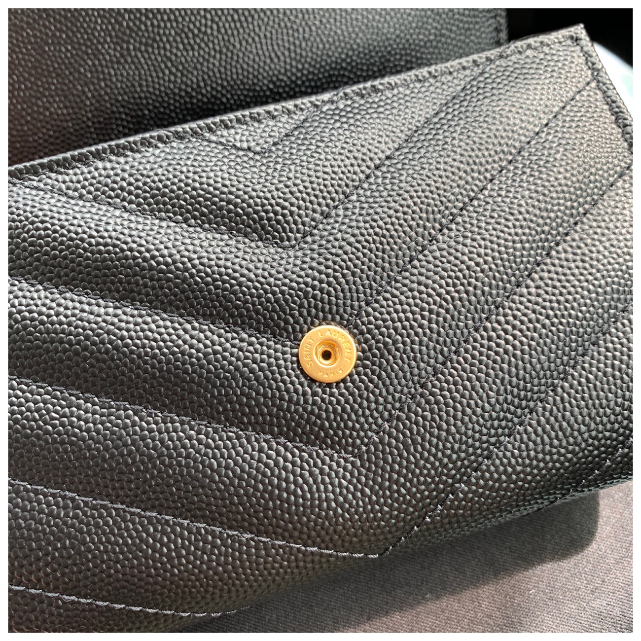 YSL Monogram Envelope Wallet