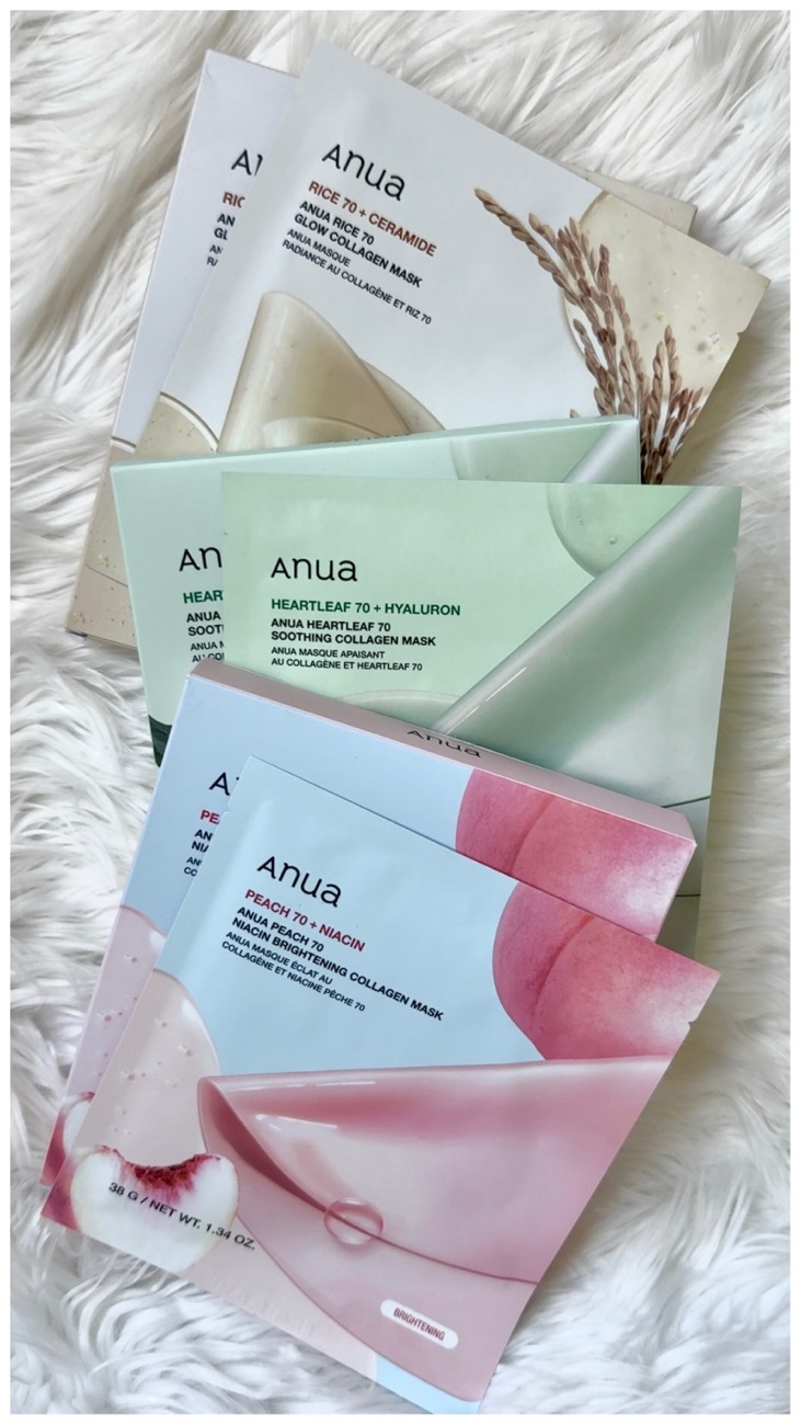 Anua Collagen Masks